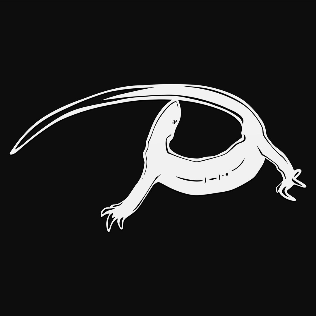 Salamander Svg Cut File, Glowforge File, Amphibian Vinyl Template ...