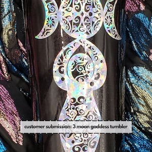 Dripping Moon Mandala Svg Cut File, Glowforge File, Vinyl Template ...