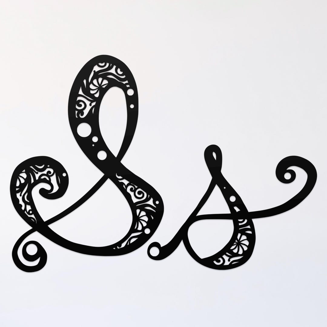 S Mandala Svg Cut File, Alphabet Letter Cut File, Glowforge Svg, Vinyl ...