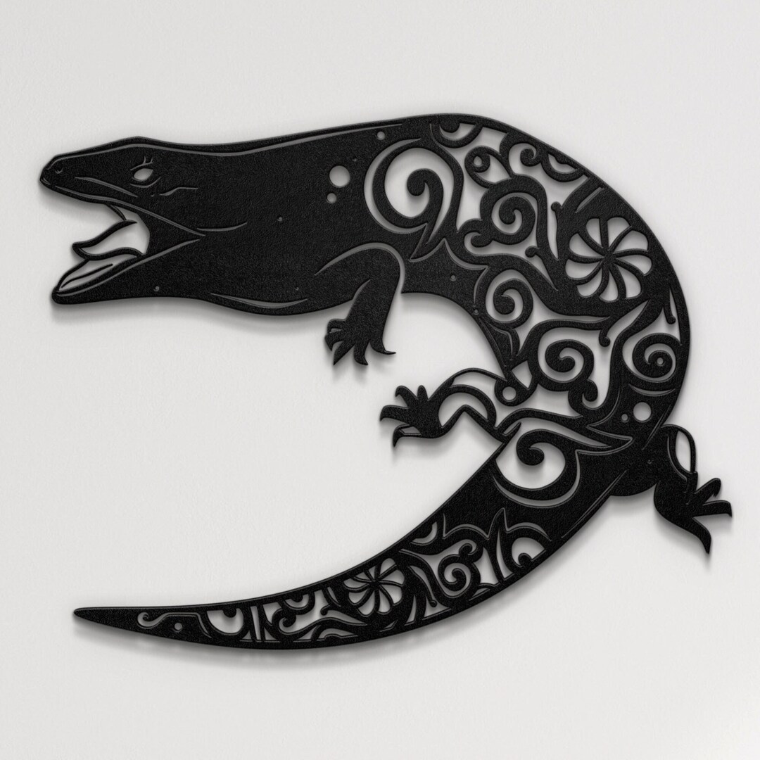 Blue Tongue Skink Metal Wall Art, Skink Metal Hanging, Herp Metal Wall ...