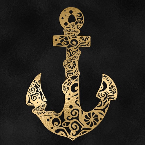 Anchor Mandala SVG Summer SVG Mandala Cut Files Cruise Door - Etsy