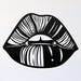 Vampire Lips Svg Cut File, Glowforge File, Vinyl Template, Laser Cut ...