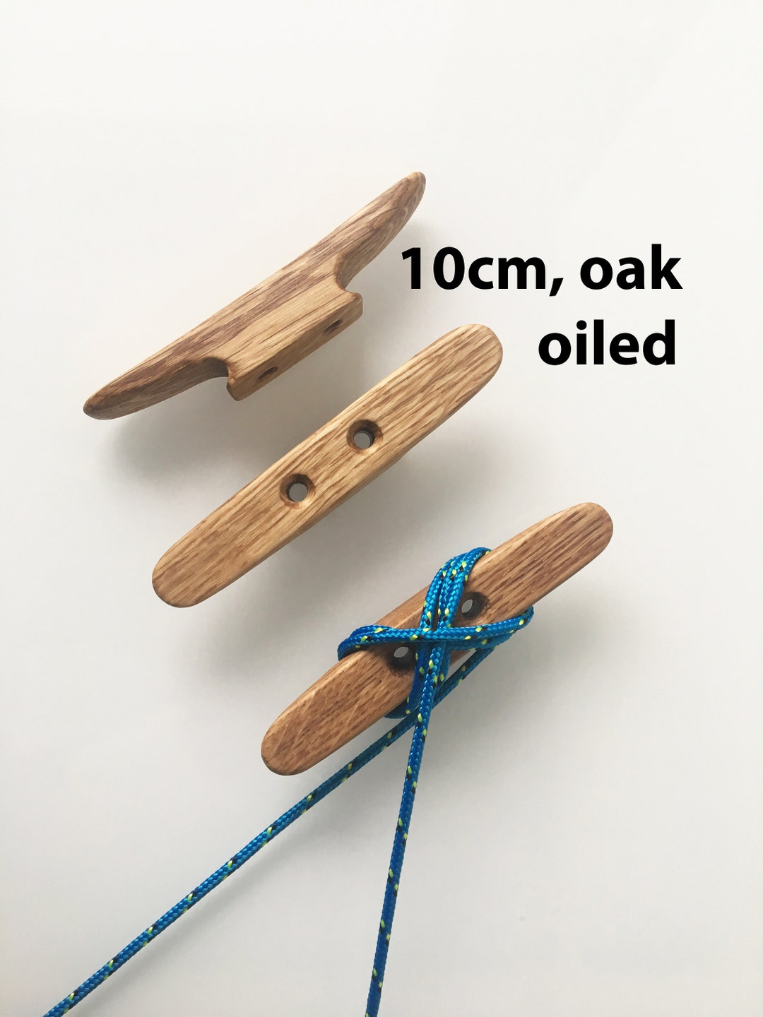 Mini Boat Cleat Wooden 10cm Long 1pc. for Tiny Boat Ropes - Etsy