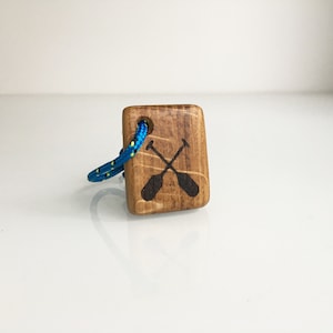 Paddle Boat, Canoe Keychain, Paddling Oak Keyring, Handmade Gift - Etsy