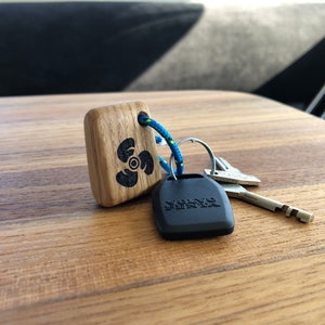 Boat Propeller Keychain, Boat Gift, Handmade From Oak - Etsy
