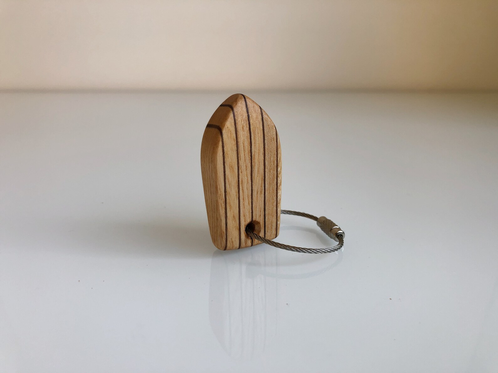Deck Style Keychain Boat Gift Classic Boat Style Natural - Etsy