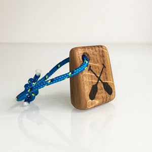 Paddle Boat, Canoe Keychain, Paddling Oak Keyring, Handmade Gift - Etsy