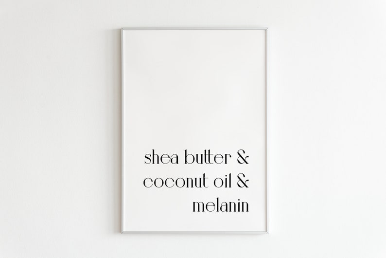 SHEA Printable Wall Art Digital Download Black Women - Etsy