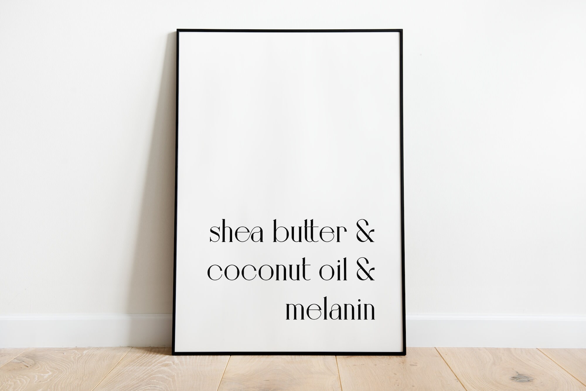 SHEA Printable Wall Art Digital Download Black Women - Etsy
