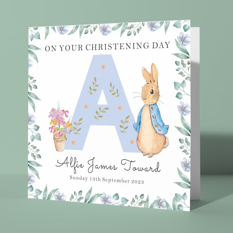 Peter Rabbit Card - Etsy UK