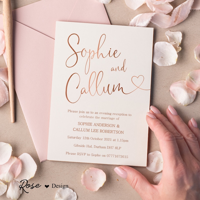 Evening Invite - Etsy UK