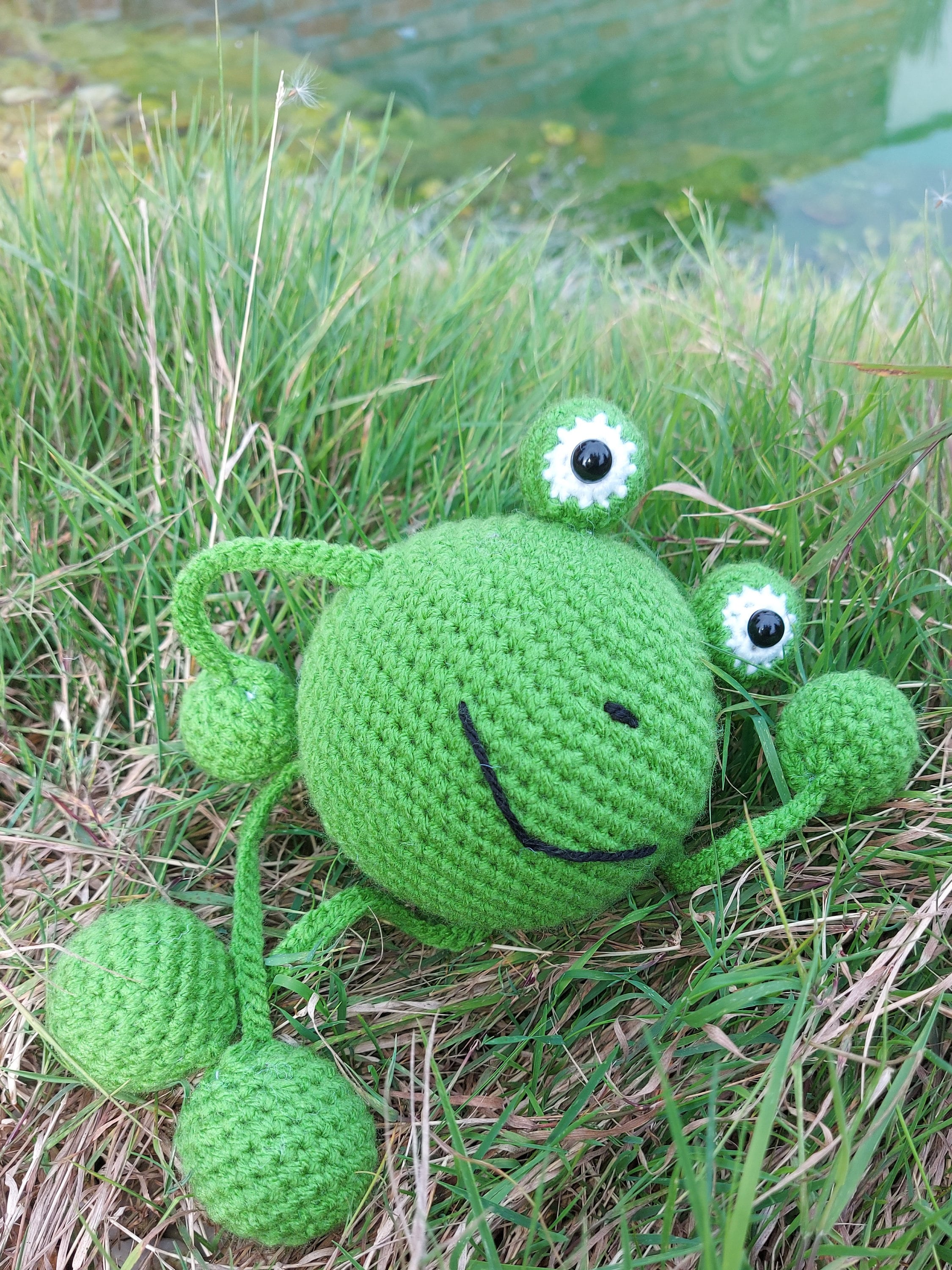 Instructions for Quak - the Frog From the Spherical Gang - Etsy
