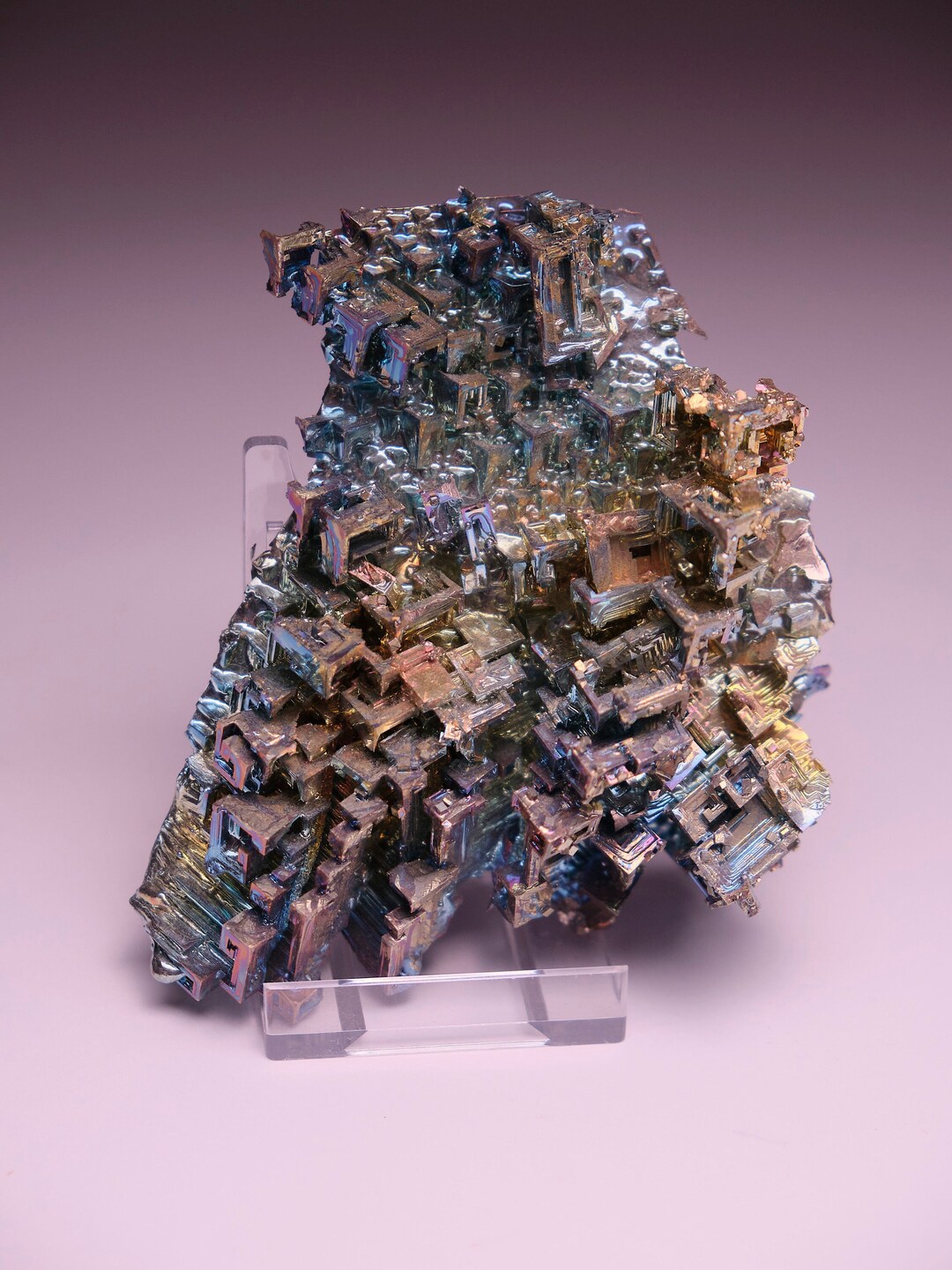 Bismuth Cluster Complete With Transparent Holder UK Stock Quick ...