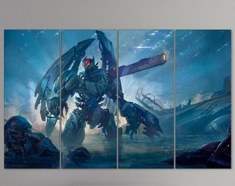 Transformers Canvas Wall Art - Etsy