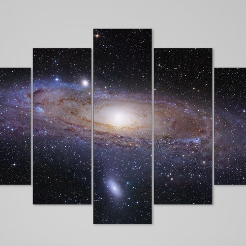 Milky Way Print Galaxy Canvas Space Canvas Extra Large - Etsy
