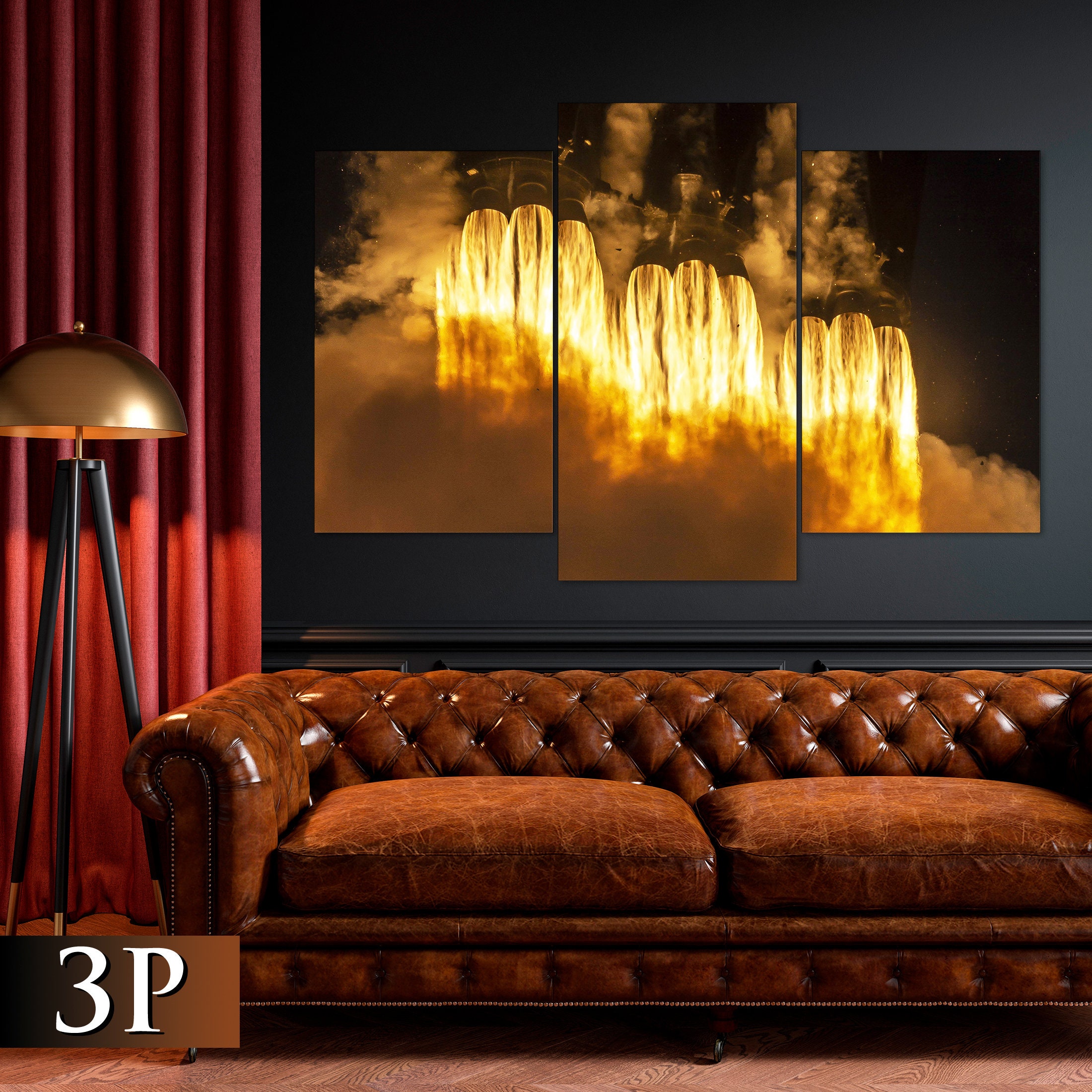 Rocket Launch NASA Print NASA Canvas Spacex Canvas Falcon | Etsy