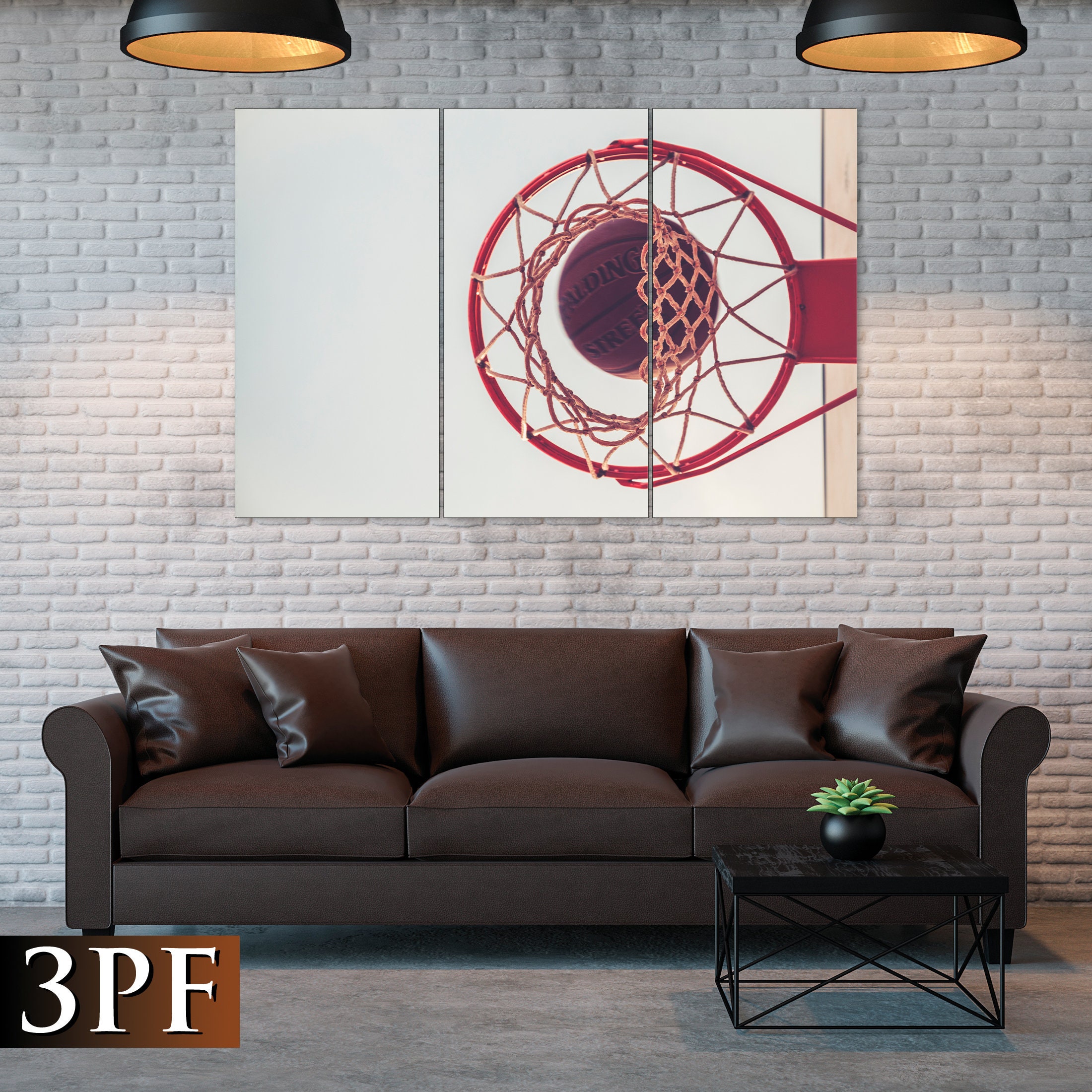 Ball canvas Basketball print Basketball canvas Sport print | Etsy