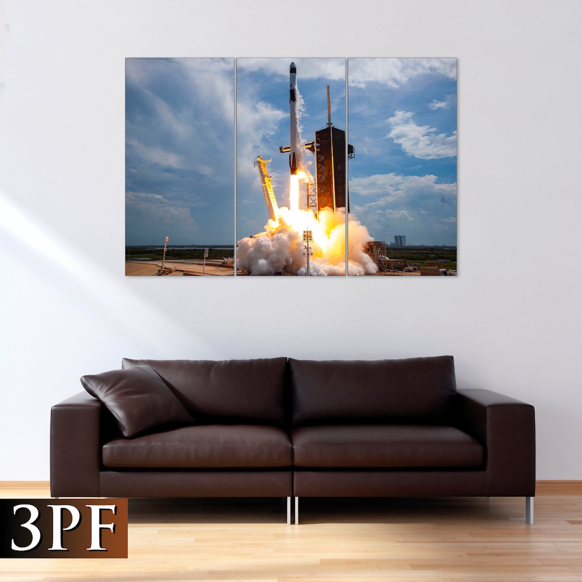 Crew Dragon Tabletop Rocket Launch Home Office Design | Etsy