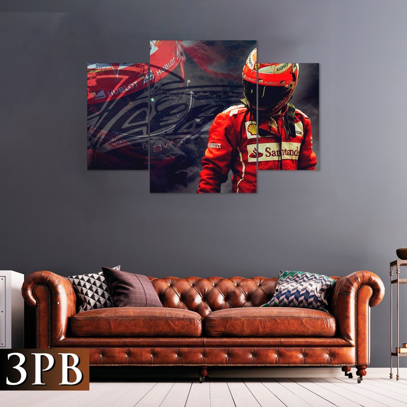 Kimi Raikkonen Formula 1 Cars Racing | Etsy