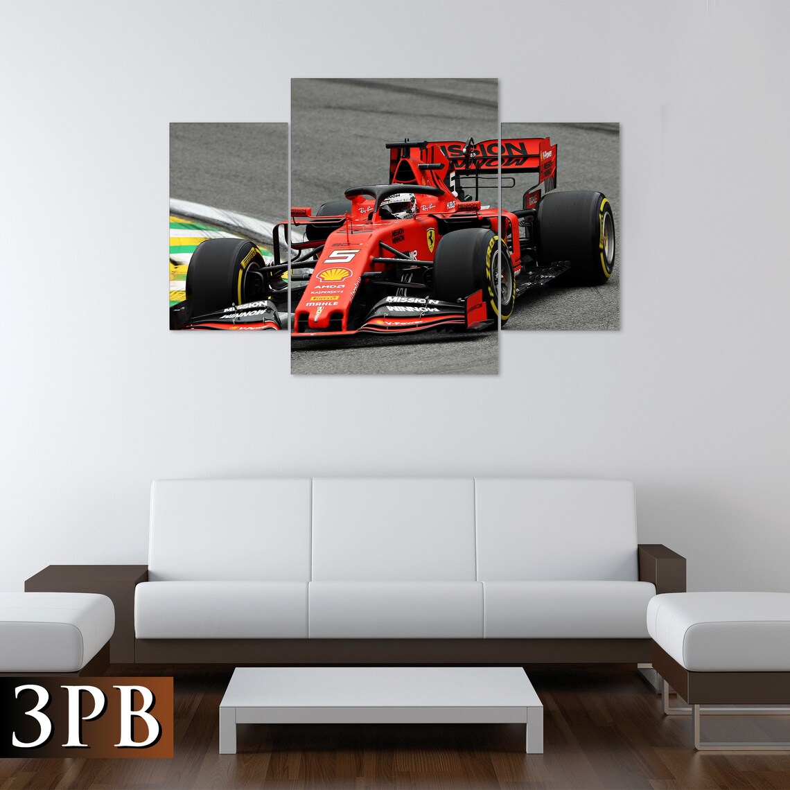 Ferrari F1 Formula 1 Cars Wall Art Decor Racing Car | Etsy