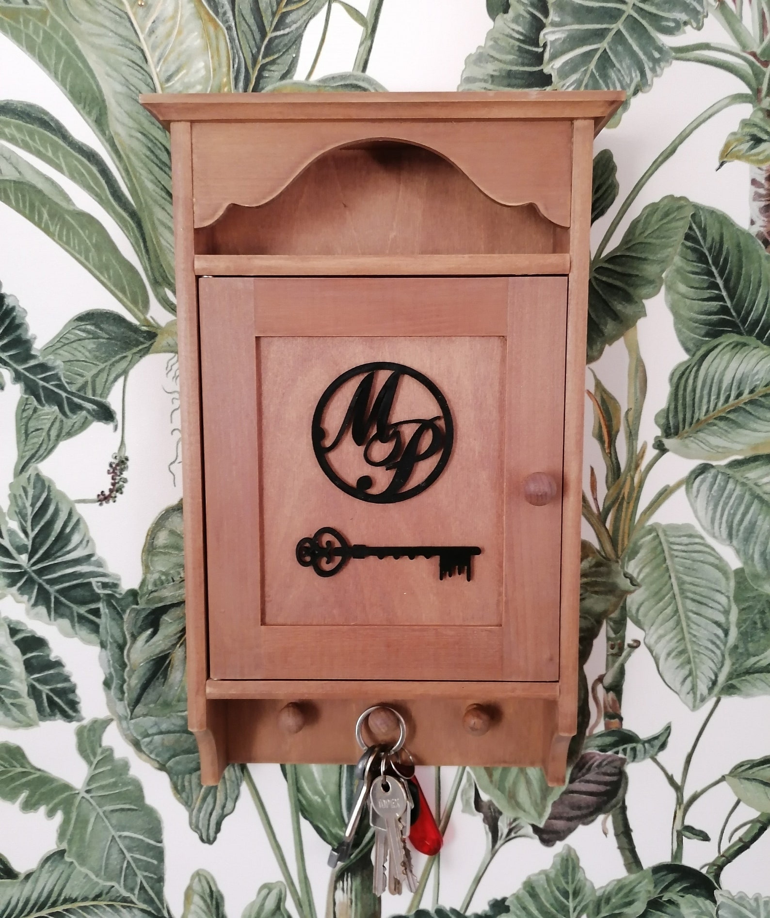 Wooden Key Box Box Storage Cabinet Key Organizer Key Box | Etsy