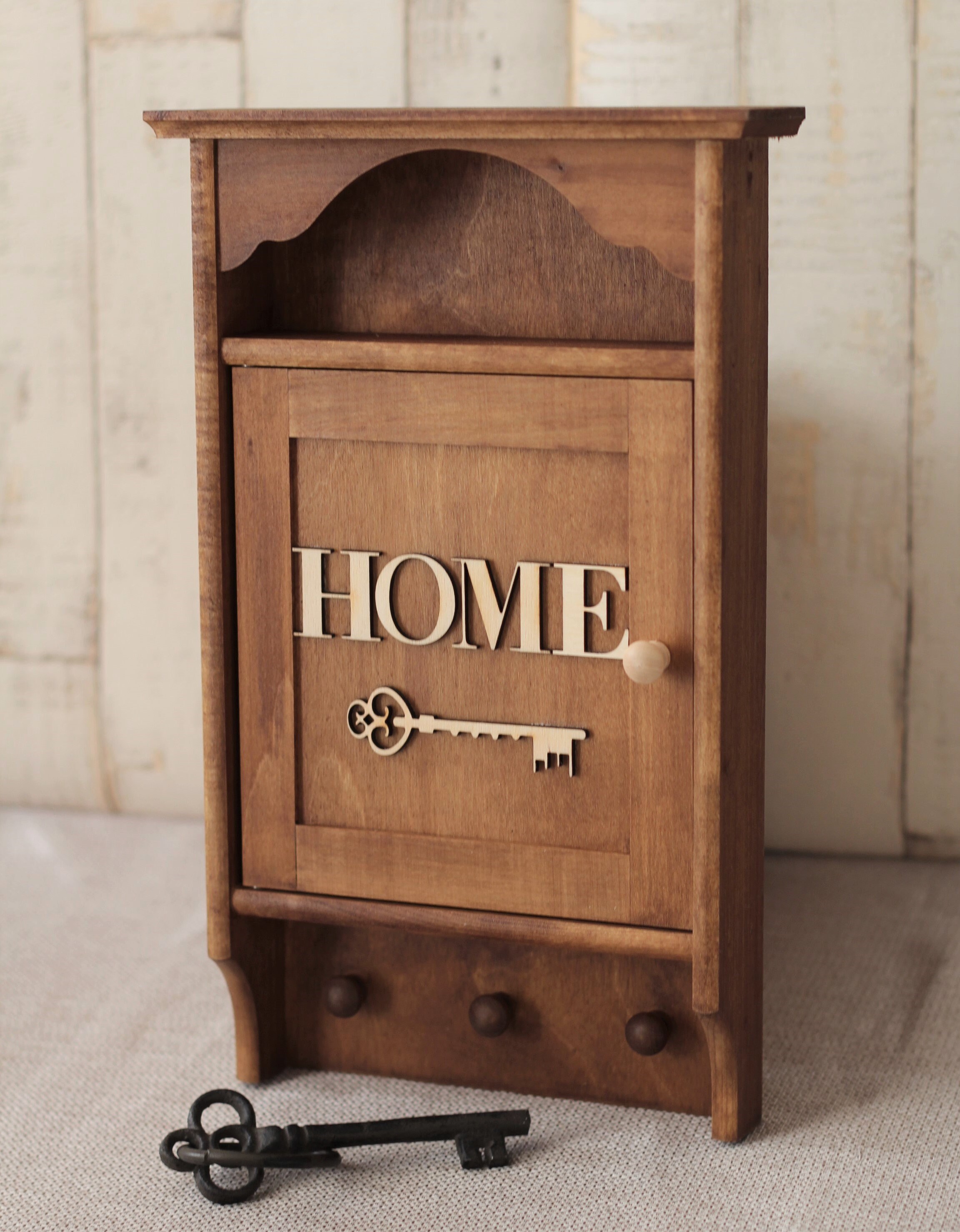 Wooden Key Box Box Storage Cabinet Key Organizer Key - Etsy