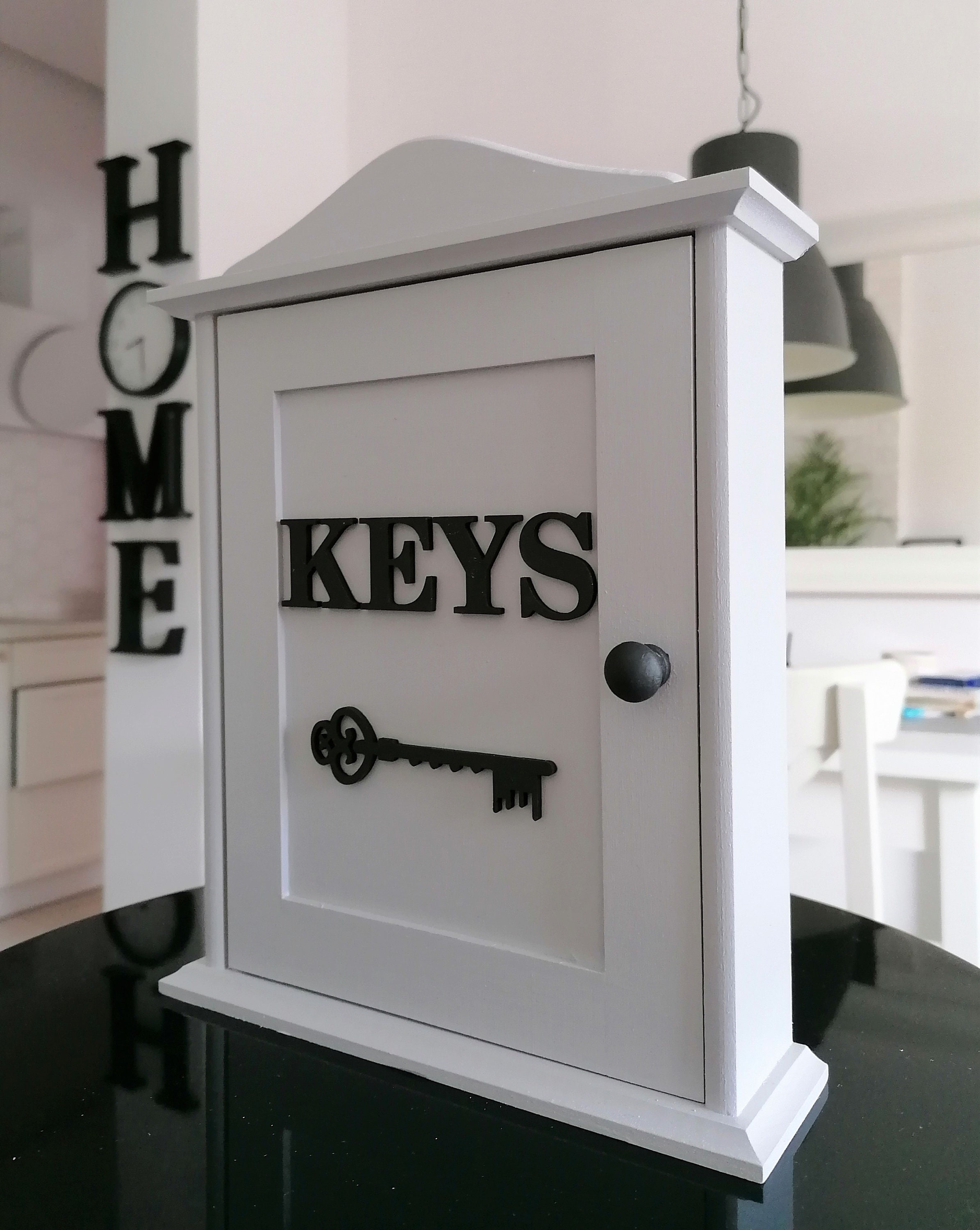Key Box Holder Wooden Key Box Box Storage Cabinet Key - Etsy