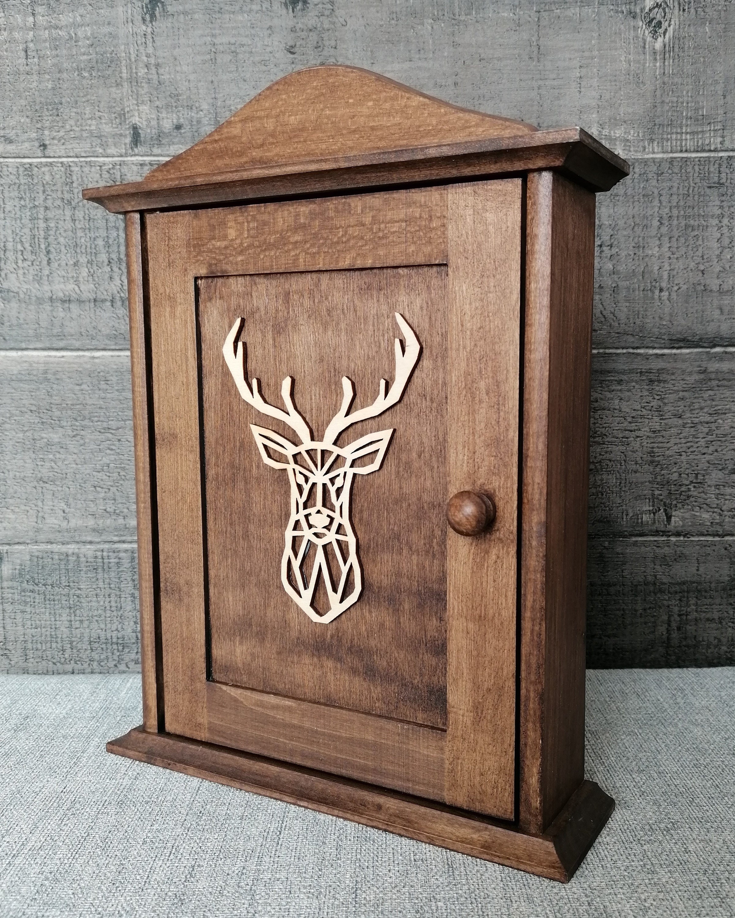 Key Box Holder Wooden Key Box Box Storage Cabinet Key Organizer Key ...