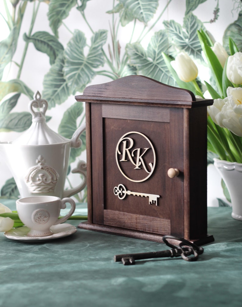 Key Box Holder Wooden Key Box Box Storage Cabinet Key | Etsy