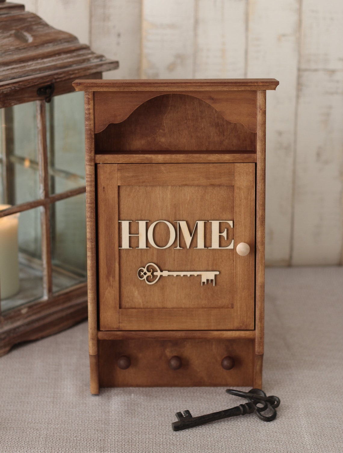 Wooden Key Box Box Storage Cabinet Key Organizer Key | Etsy