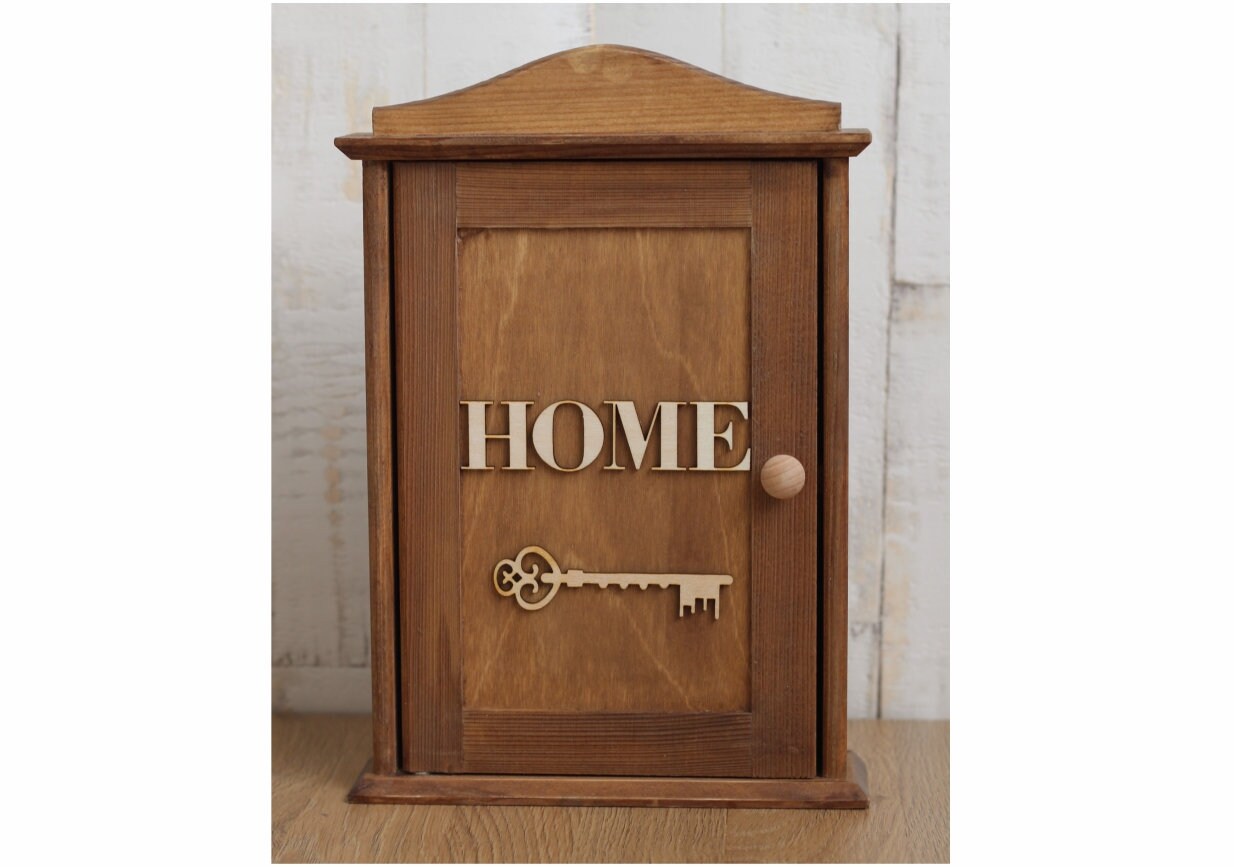 Key Box Holder Wooden Key Box Box Storage Cabinet Key - Etsy