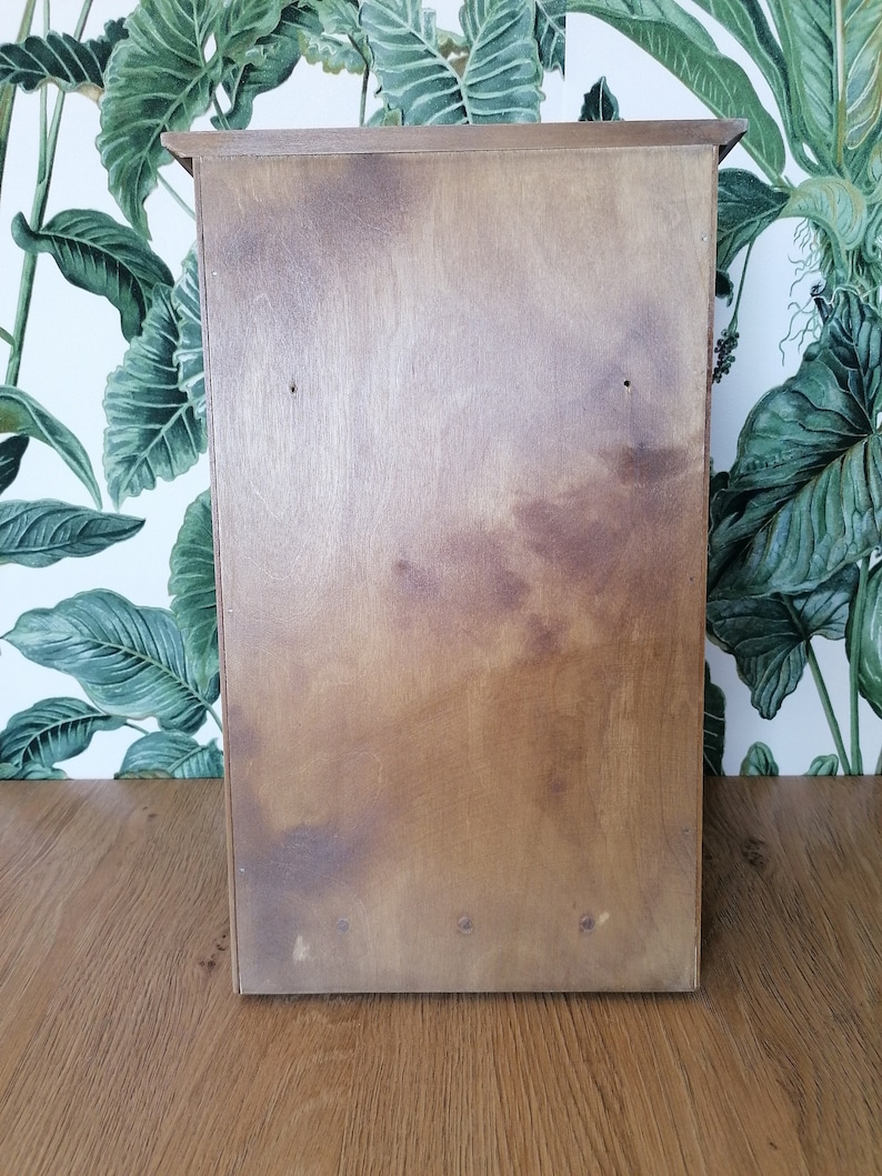 Wooden Key Box Wall Key Cabinet Key Holder Box Key Storage | Etsy UK