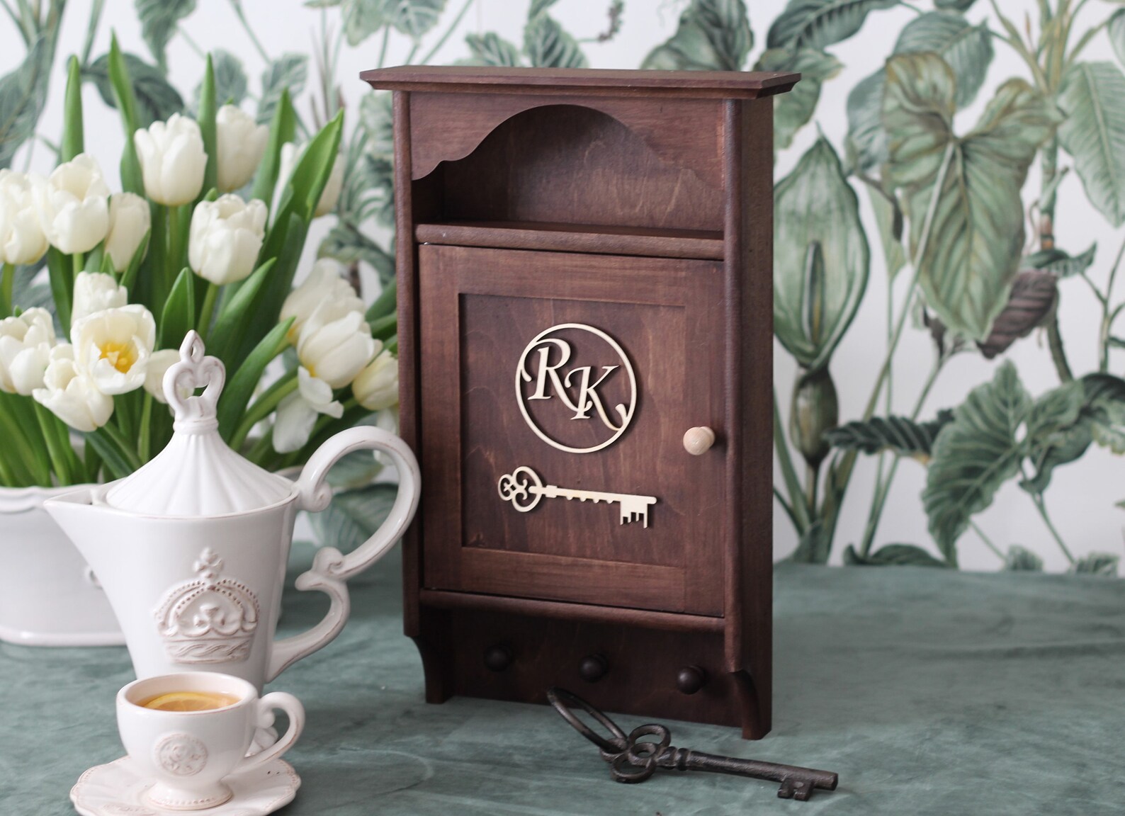 Wooden Key Box Box Storage Cabinet Key Organizer Key Box - Etsy