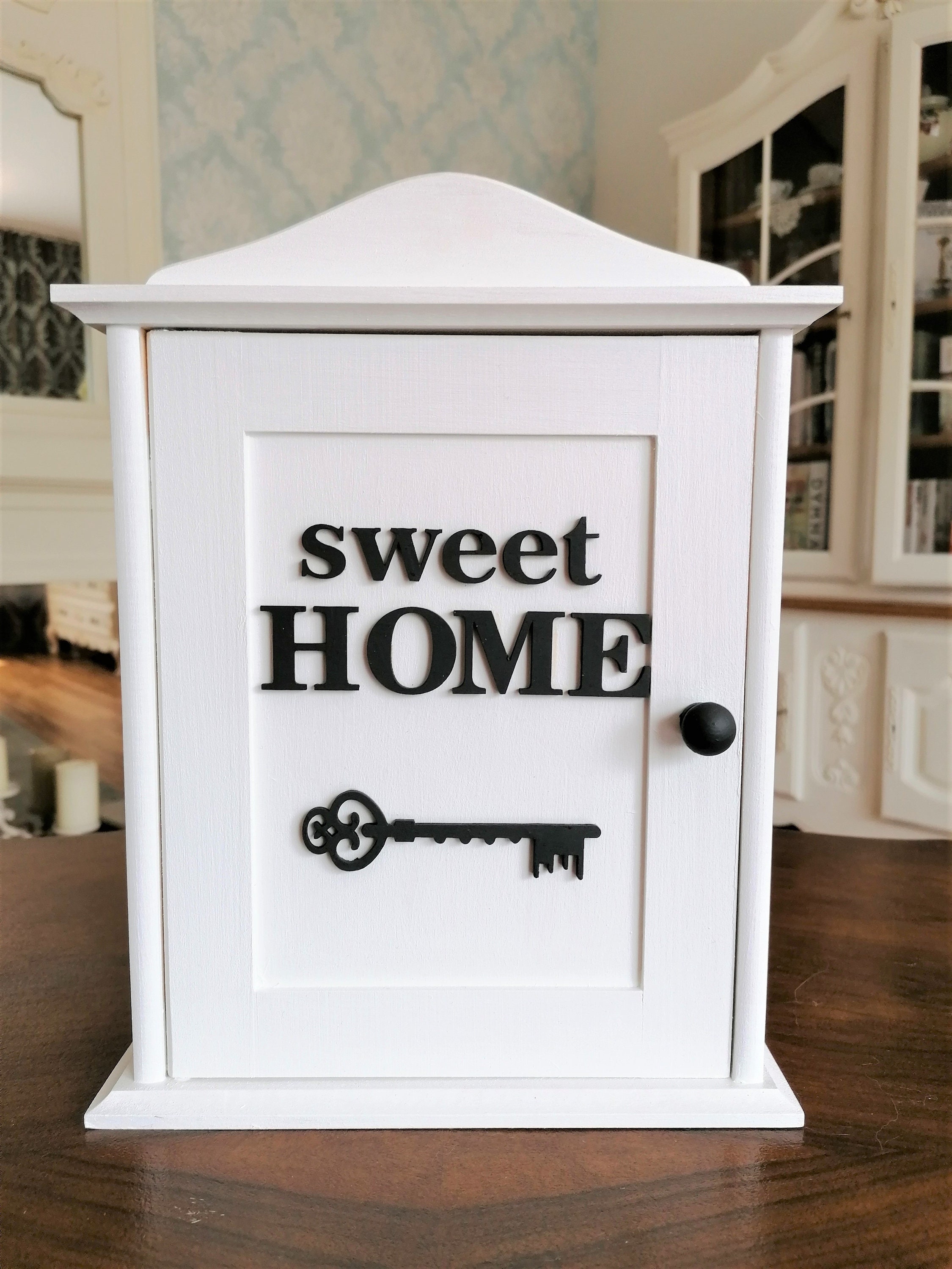 Key Box Holder Wooden Key Box Box Storage Cabinet Key - Etsy