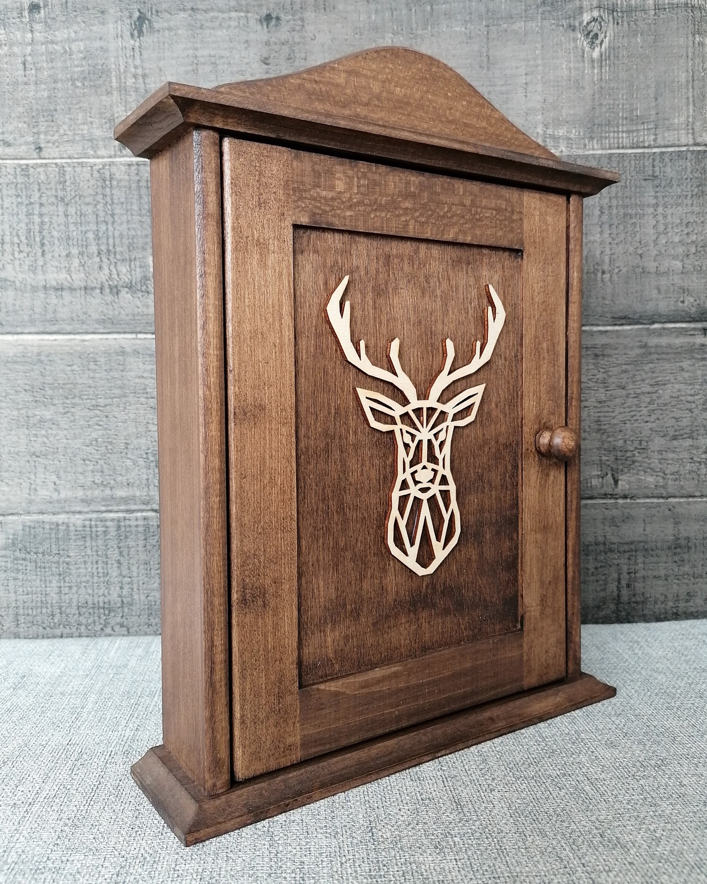 Key Box Holder Wooden Key Box Box Storage Cabinet Key Organizer Key ...