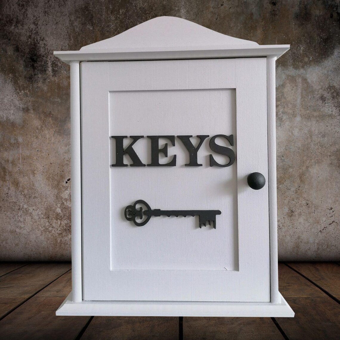 Key Box Holder Wooden Key Box Box Storage Cabinet Key Organizer Key ...
