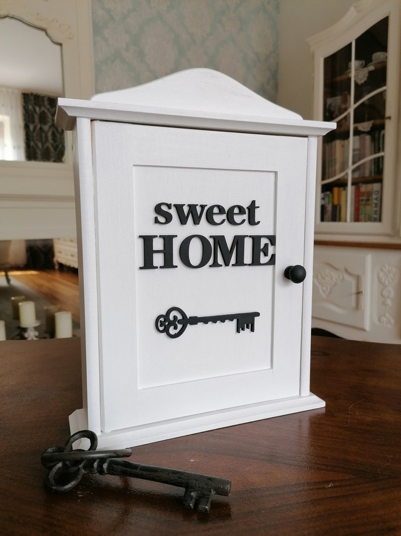 Key Box Holder Wooden Key Box Box Storage Cabinet Key - Etsy