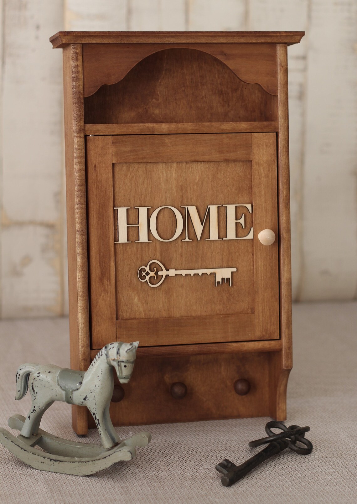 Wooden Key Box Box Storage Cabinet Key Organizer Key | Etsy