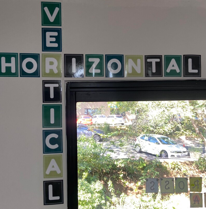 Horizontal and Vertical Posters | Math Classroom Decor - Etsy