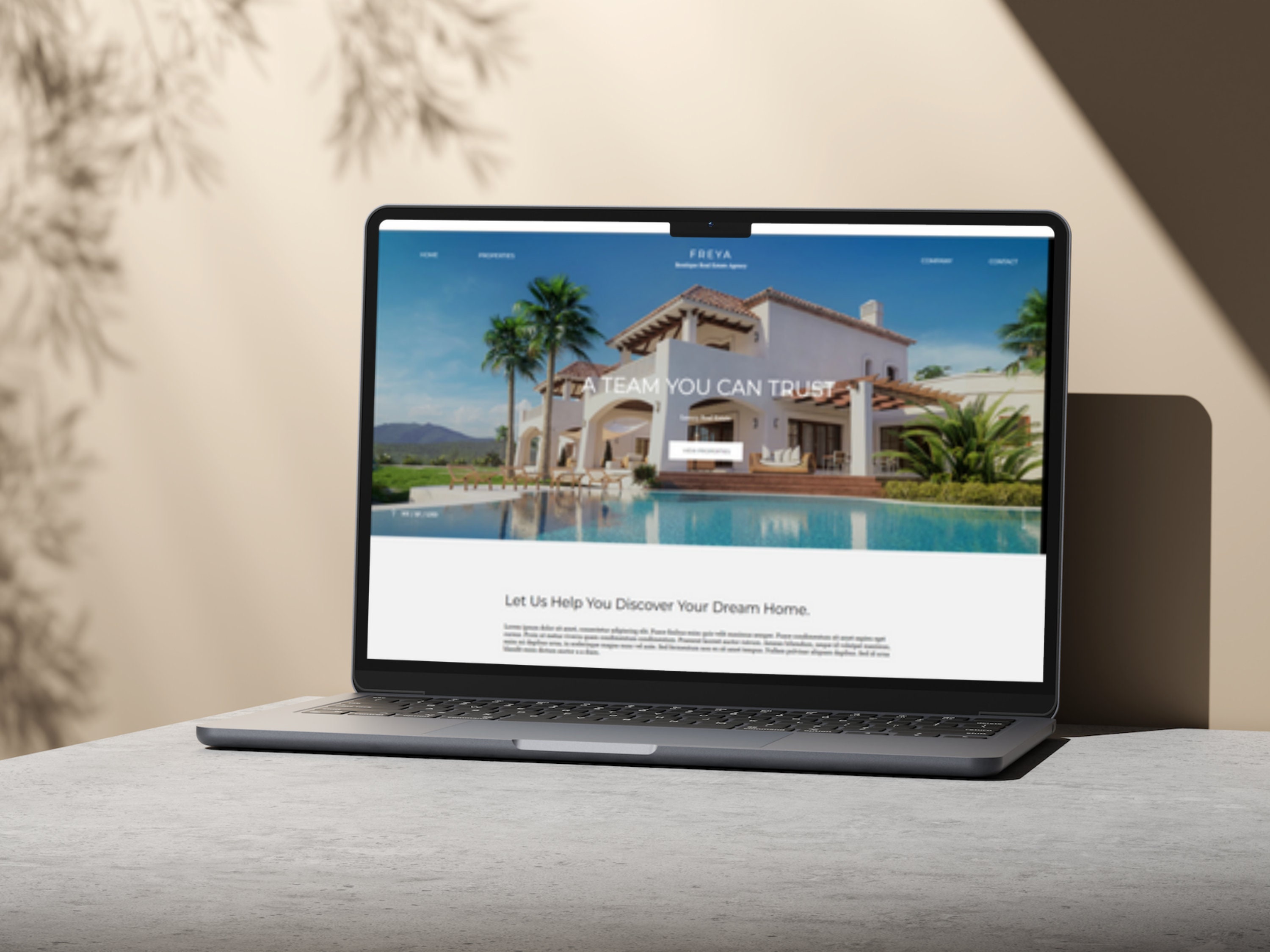 Premium Real Estate Website Templates Template for WIX WIX Web Design ...