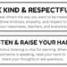 Black and White Classroom Rules Poster | B & W | PRINTABLE - Etsy Canada