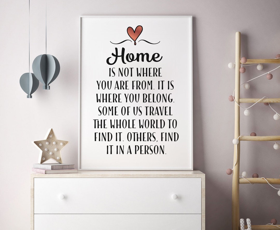 Sweet Sayings Poster • Home - Etsy