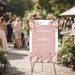Boho Wedding Sign Template Bundle: Roses Welcome Poster (canva Editable ...