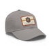Dad Hat With Leather Patch (rectangle) Hat Baseball Cap for Him - Etsy