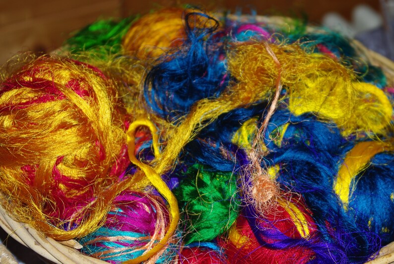 Sari Seidenfasern Grün - Etsy.de