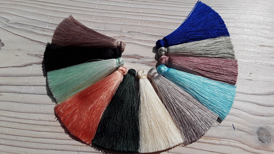 1 Quaste - verschiedene Farben - 7 cm - Q 3 - Etsy.de