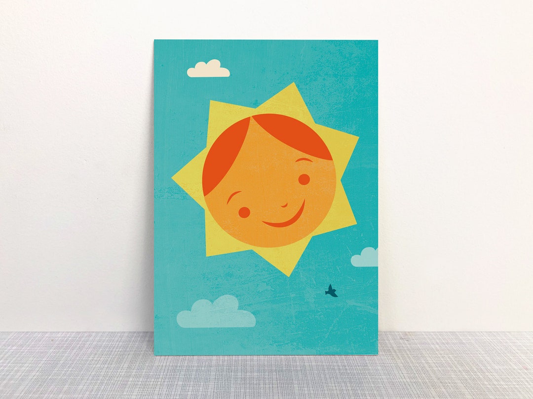 Postcards Sunshine // Recycled Paper Eco-color - Etsy