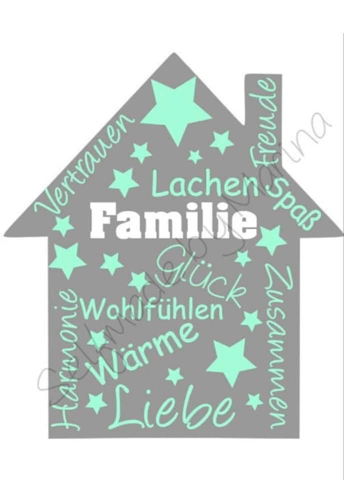 Plotter File family House SVG DXF Plotter File - Etsy