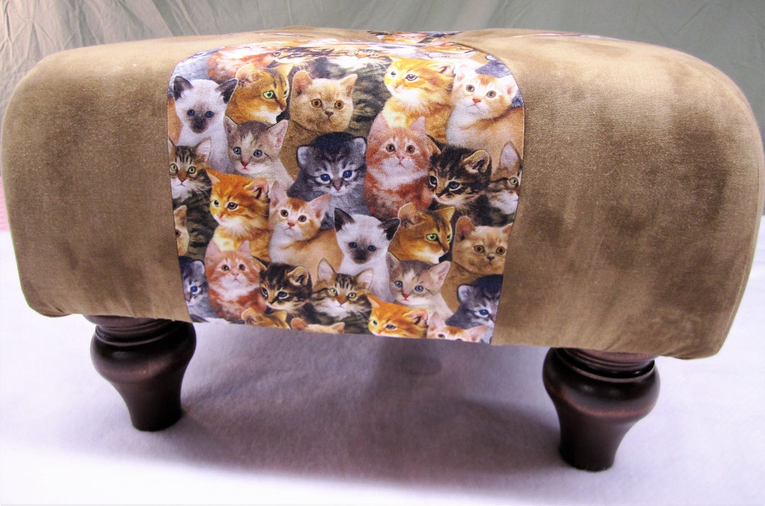 Tuffet - 18" Square, Kitten and Cat - Etsy