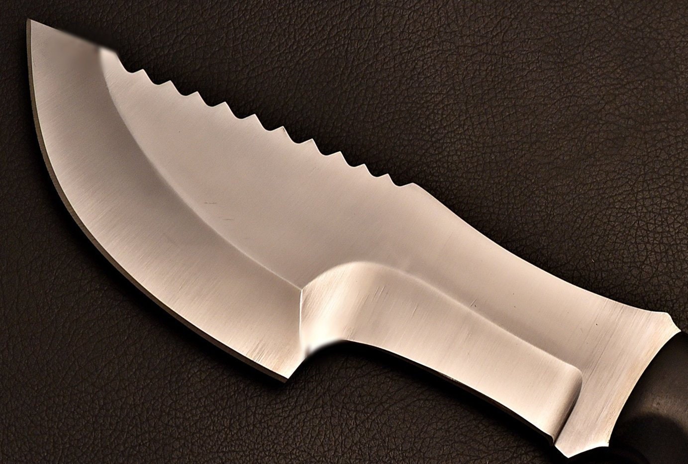 Handmade Tracker Knife 1095 Steel With Leather Sheath - Etsy